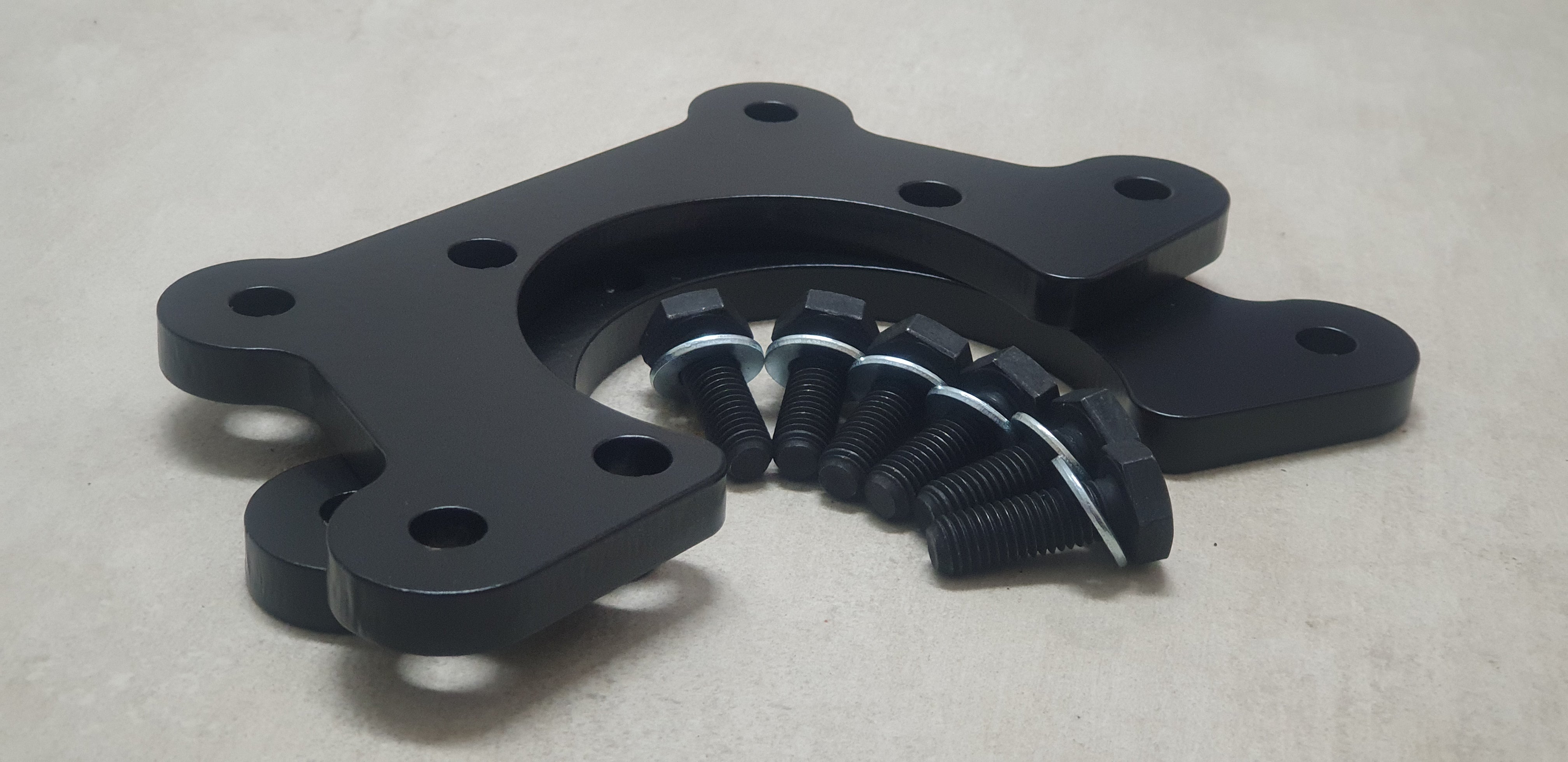 E36 Compact rear disc brake conversion bracket with hardware – SKIDSHOP